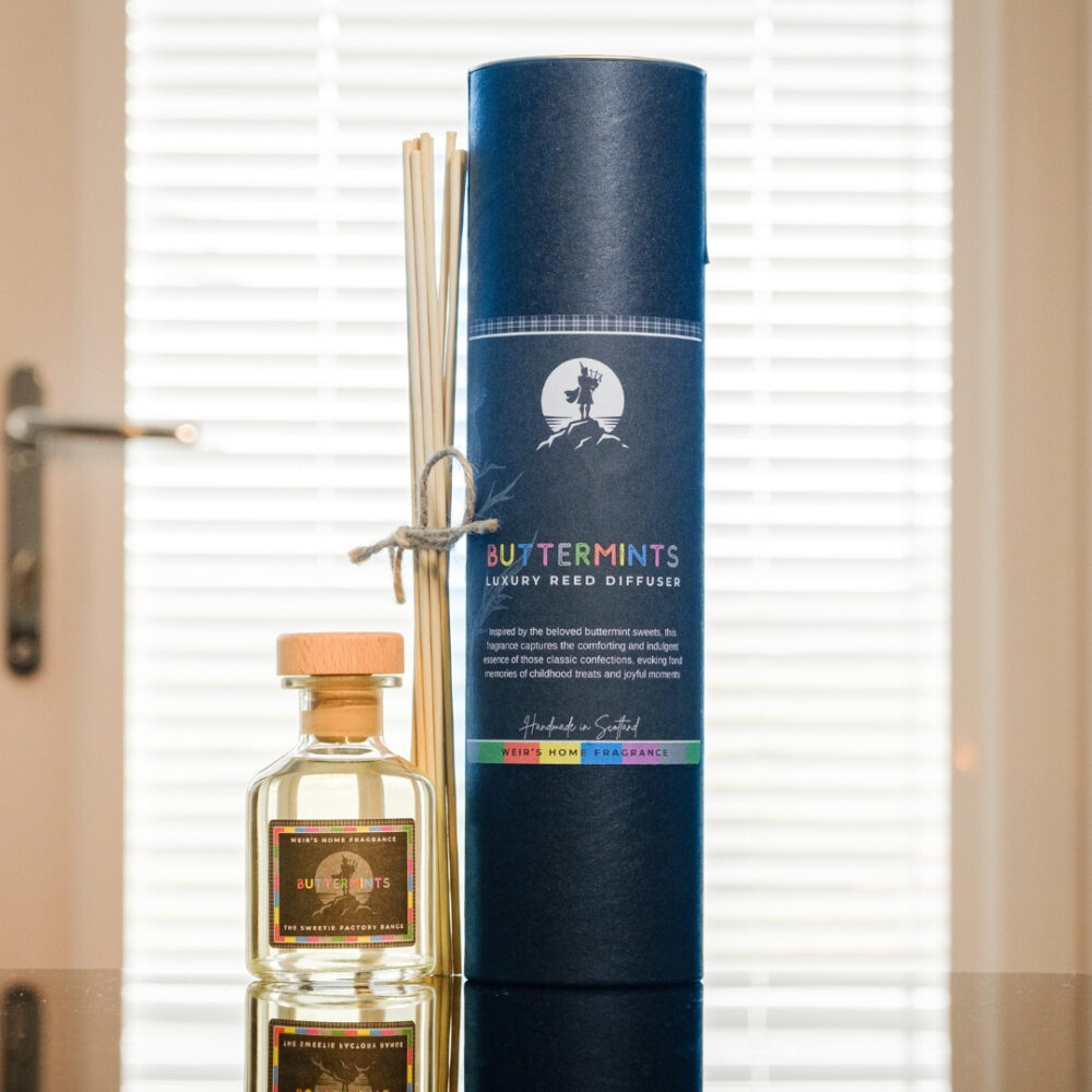 Buttermints Luxury Reed Diffuser | Handmade in Scotland by Weir's Home ...