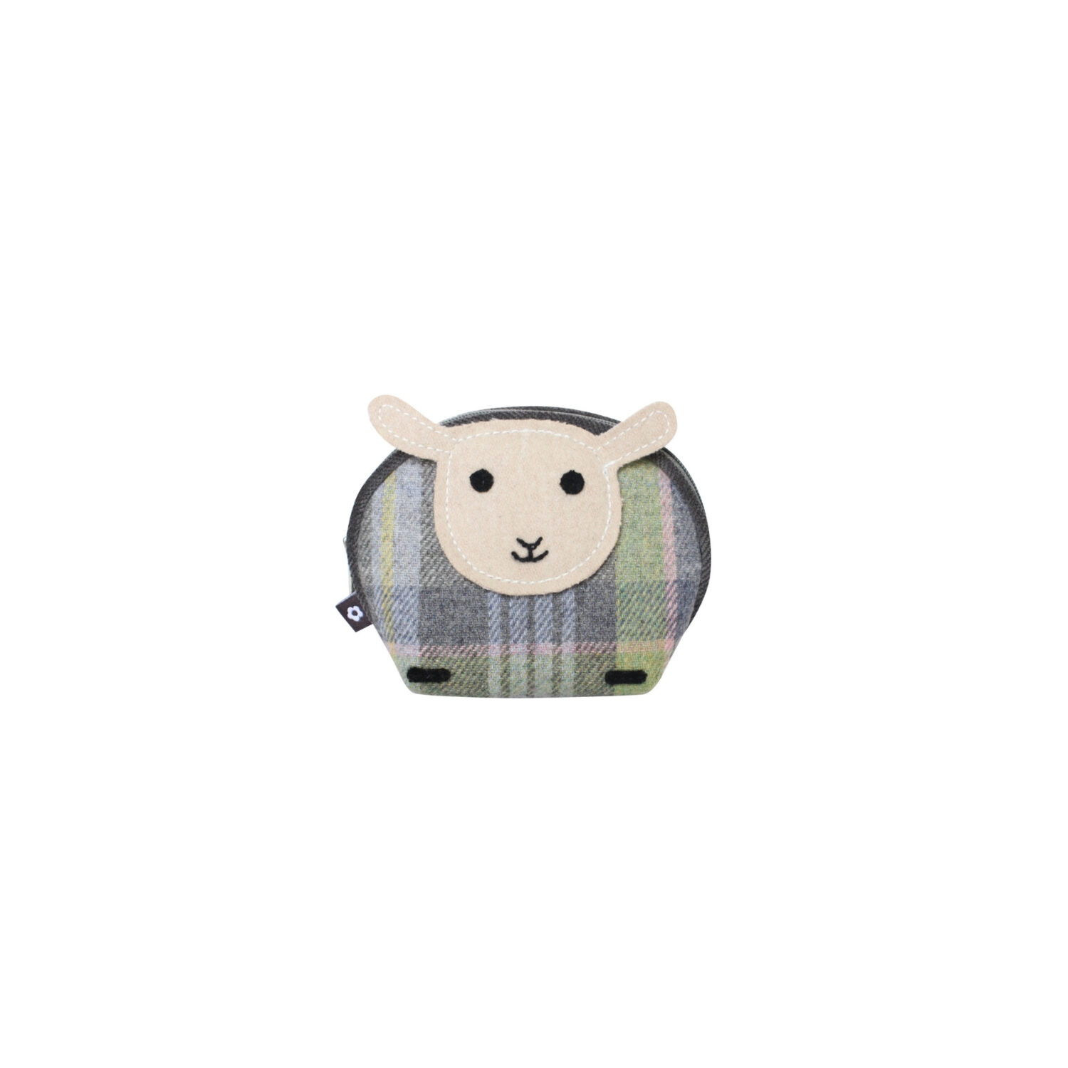 Luxury Tweed Sheep Purse | Cute & Practical Zip Coin Purse