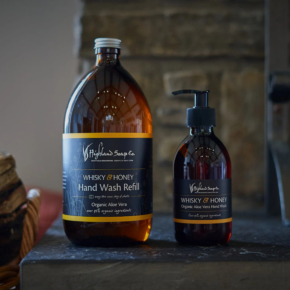 Whisky & Honey Hand Wash | Natural & Nourishing | Highland Soap Co.
